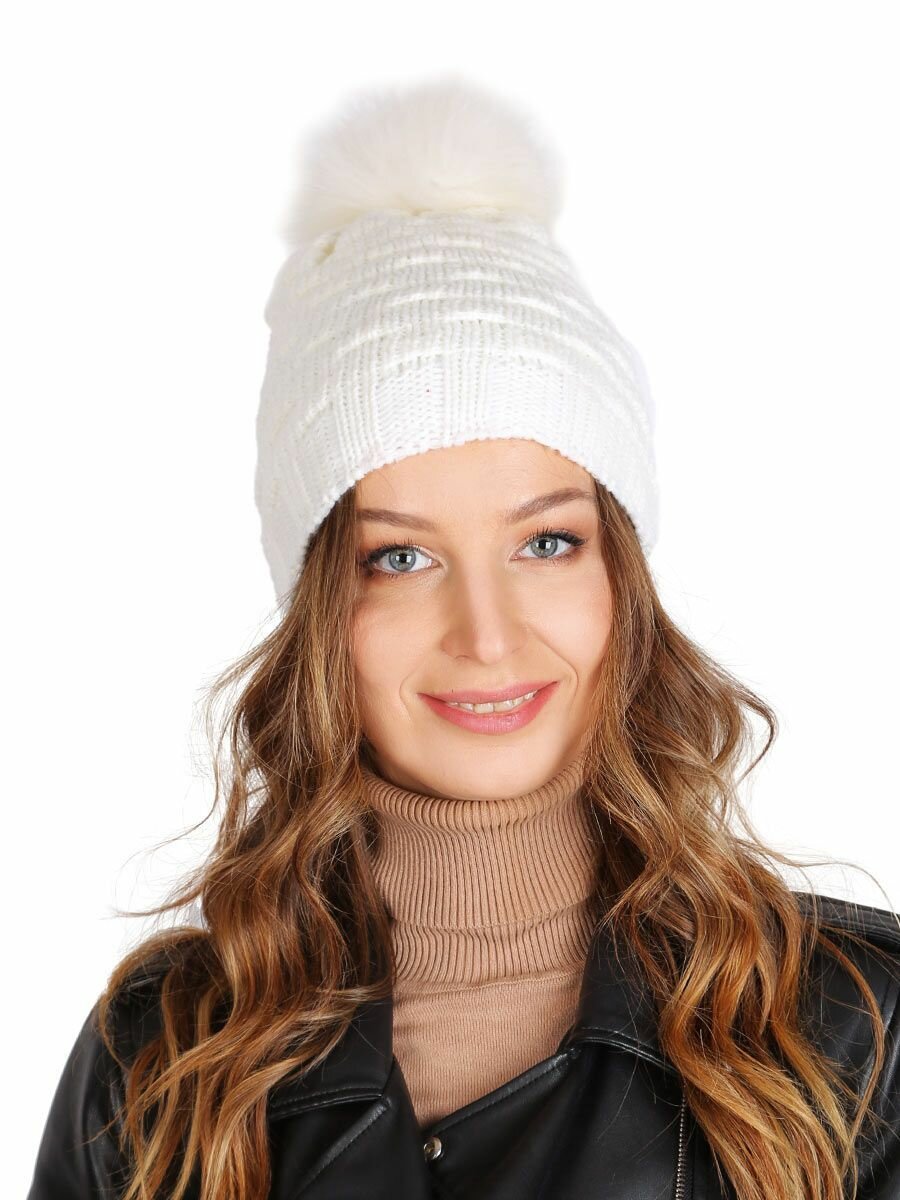 Шапка-бини Осень-зима 2024 для женщин