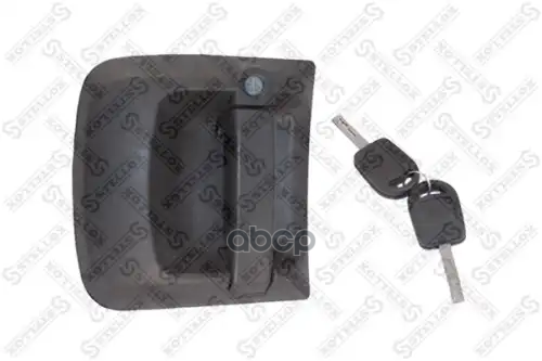 Ручка двери ! лев. наруж. с ключами MAN TGX/TGS/TGA Stellox арт. 8724750SX