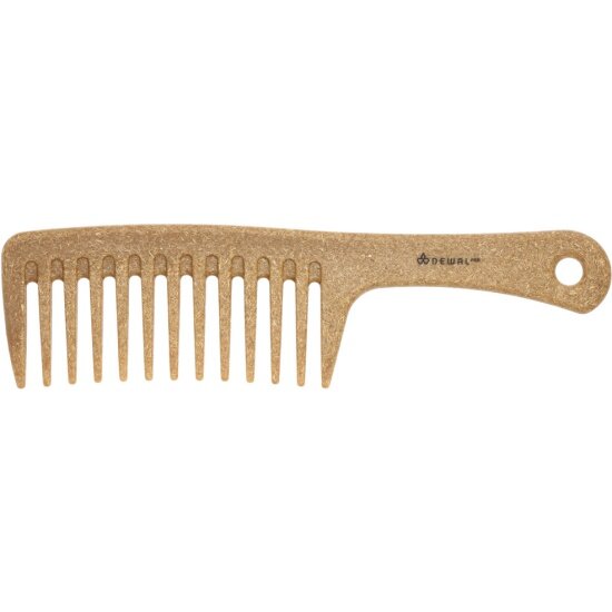 Гребень Dewal Professional DEWAL ECOLOGY широкий с ручкой, бежевый