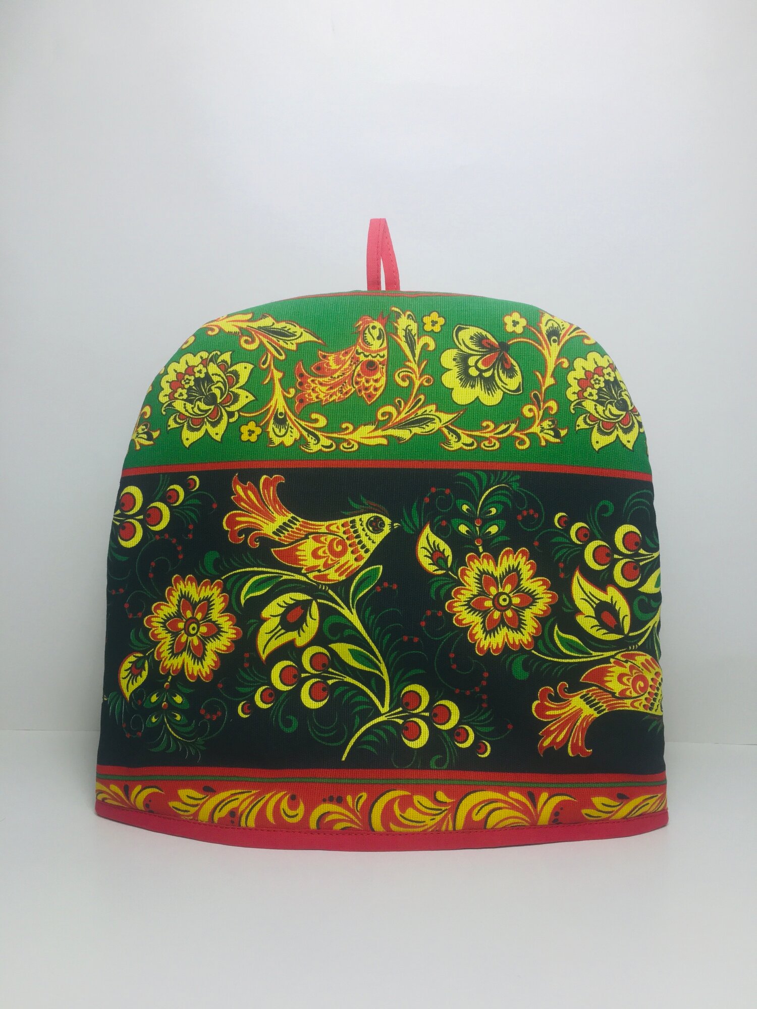 Грелка на чайник 32x28,5см Хохлома