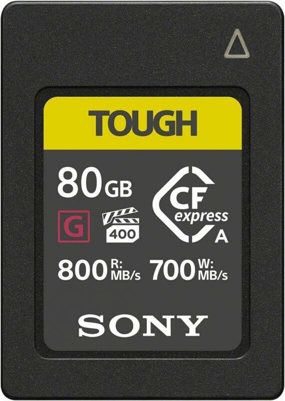 Карта памяти Sony 80Gb CFexpress Type A Tough Memory Card (CEAG80T)