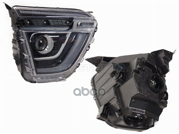 Фара Hyundai Creta 20-22 / Solaris HC 24- (Справа/ Галоген/ С электрокорректором) Sat арт. ST-121-2121R