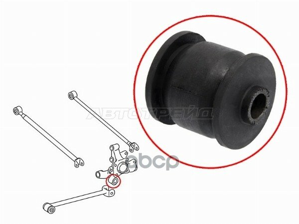 Сайлентблок цапфы Lexus RX 03-09 / Toyota Caldina 92-02 Sat арт. ST-42305-20240-U