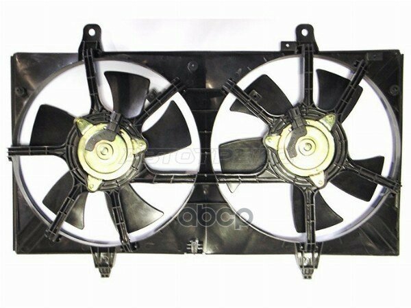 Диффузор радиатора двойной в сборе NISSAN TEANA 03- Sat арт. STDTW32000