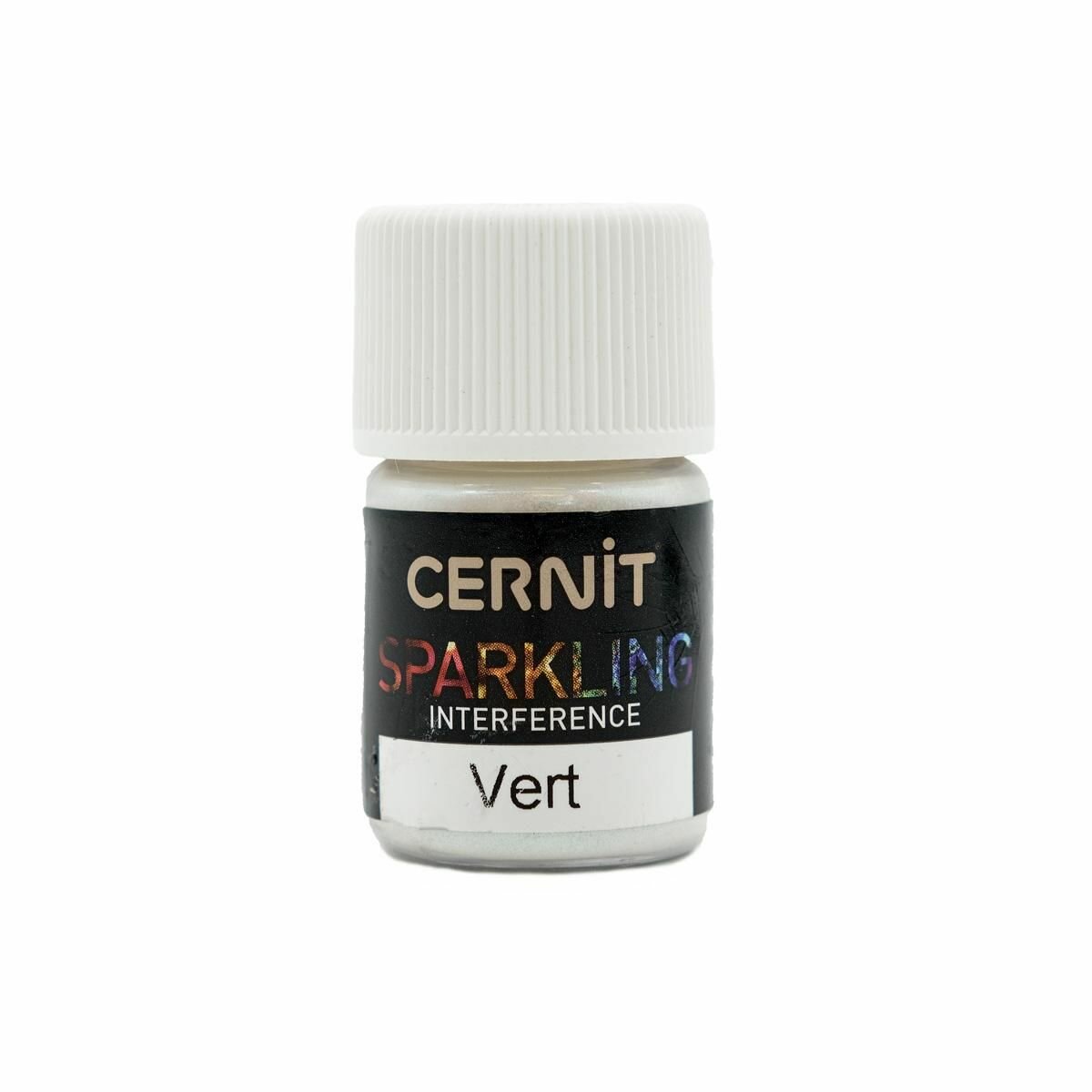 Мика-порошок Cernit "Sparkling Powder", слюда, проявляющийся, цвет 600, зеленый, CE6110005, 5 г