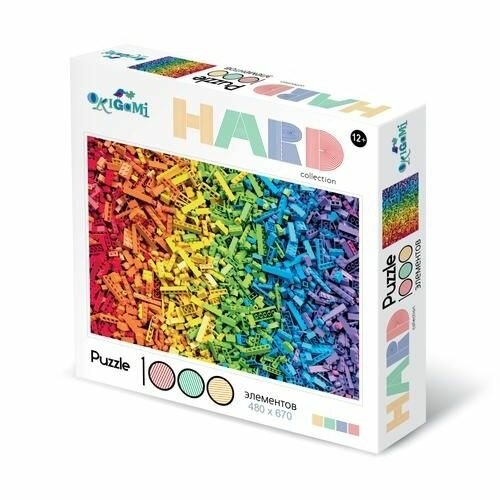 Пазлы Оригами 1000 деталей, Hard, пазлы повышенной сложности