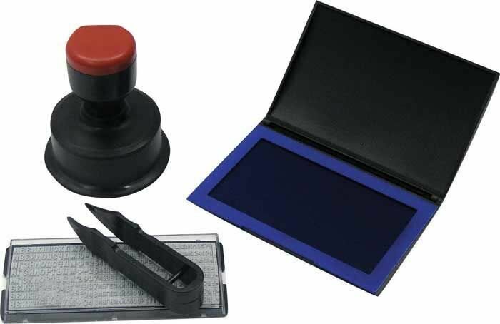 Печать самонаборная deVENTE ручная, 1.5 круга 40 мм (4110302)