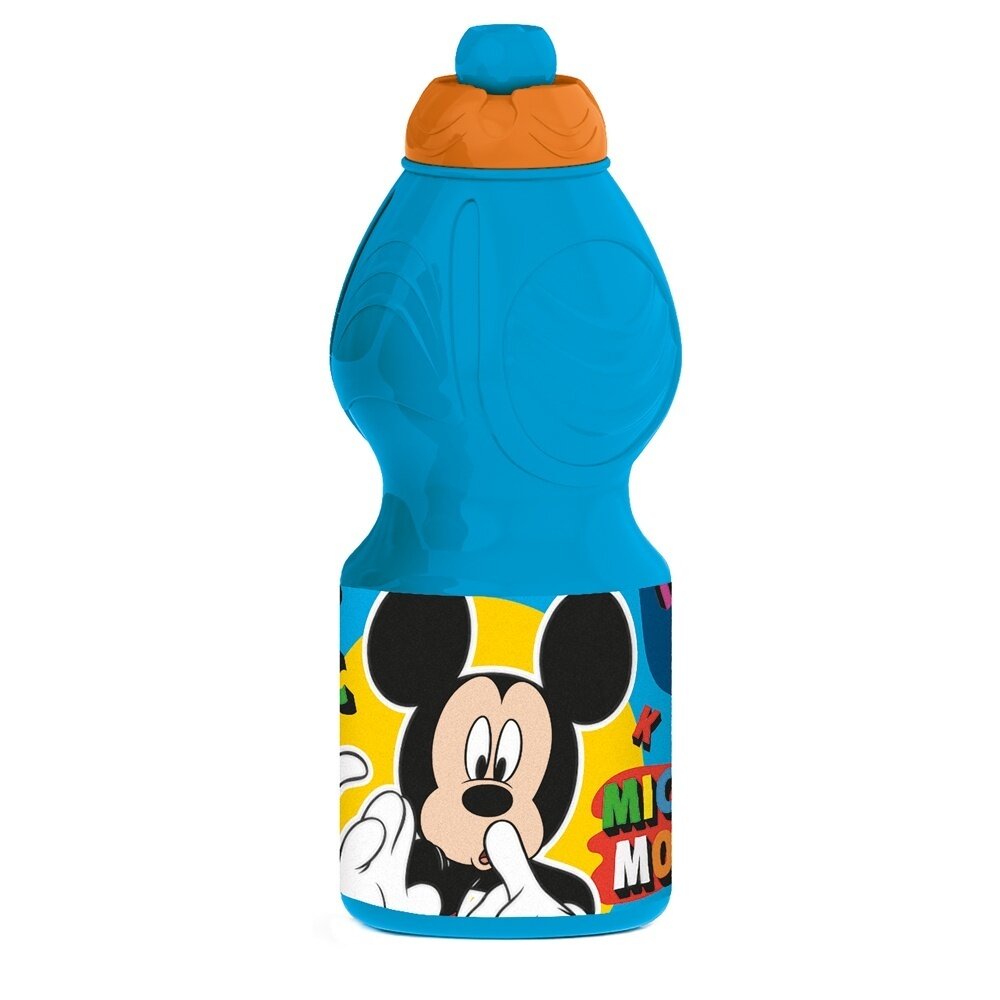 Бутылка спортивная ND Play пластиковая, фигурная, 400 мл, Микки, Классное лето (50132)