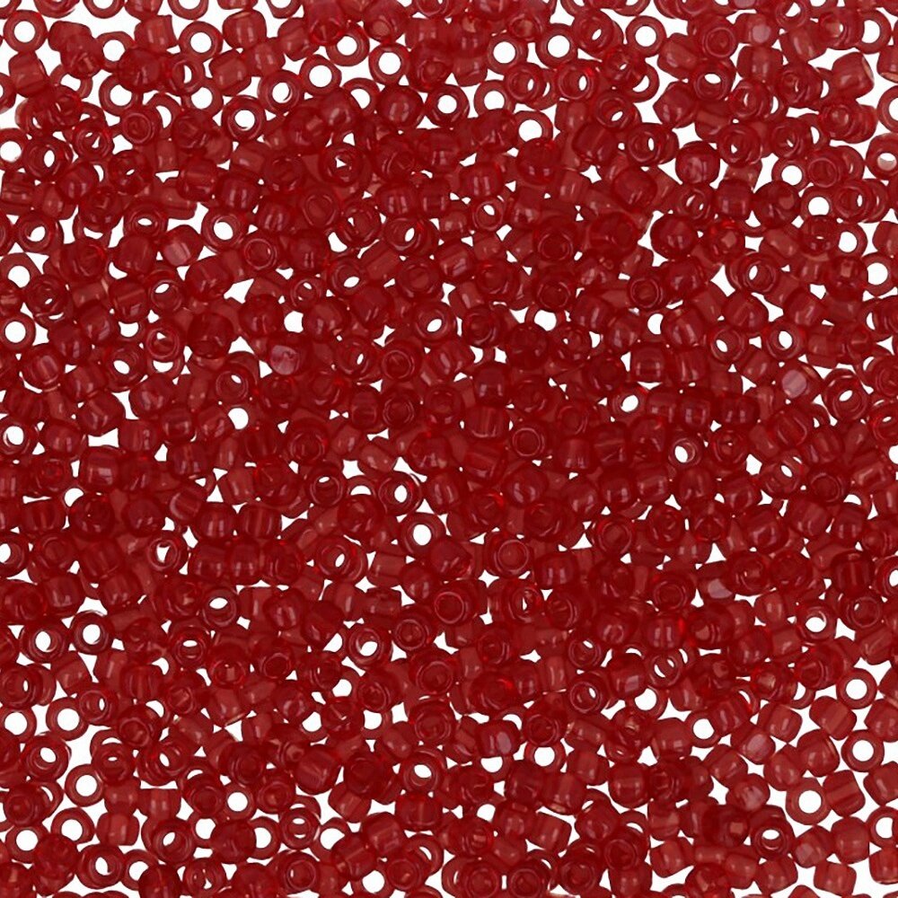 Бисер TOHO 15/0, Charlotte, №1, 1,7 мм, 5х5 г, №0005C, гранатовый