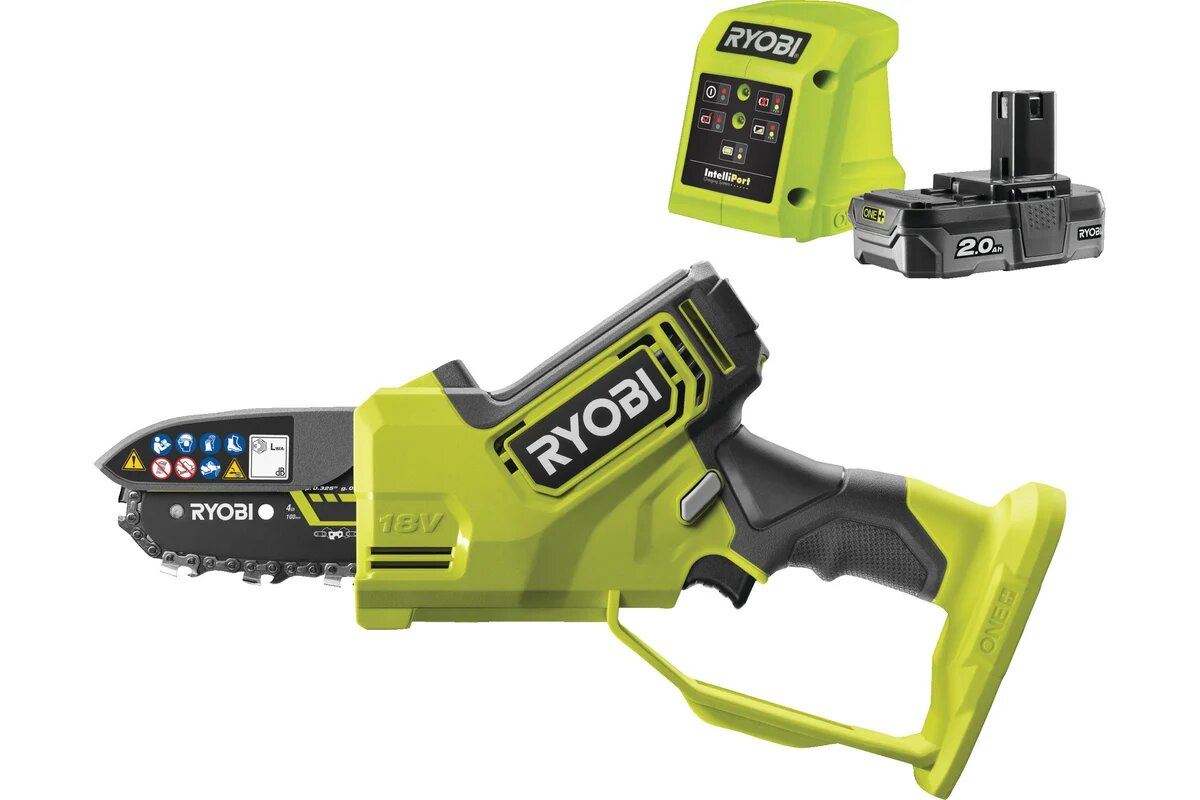Ryobi 18В Цепная пила 10см RY18PSX10A-120 5133005434