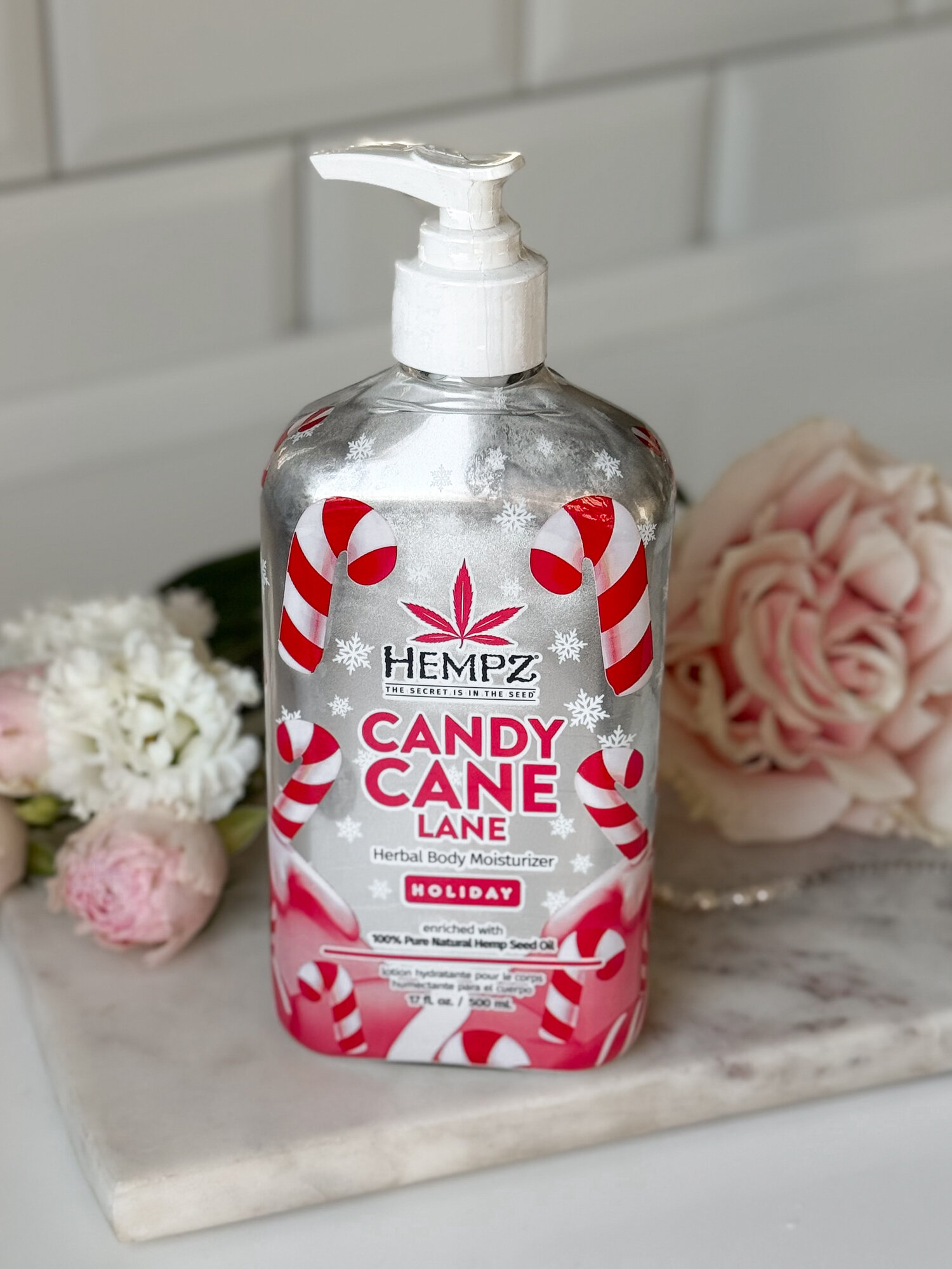 Hempz Молочко карамельный леденец Candy Cane Lane Moisturizer 500мл