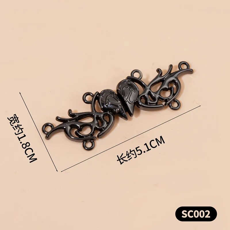 Китайские кнопки-лягушки для пошива 5 шт. 1