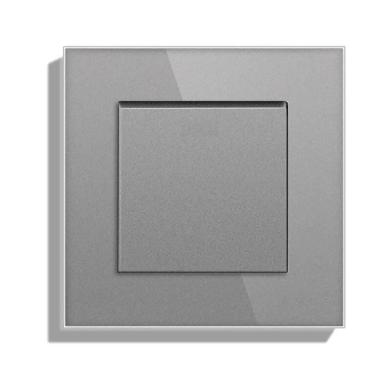 Пластина для выключателя NOVSKI, switch gray, 82*82 мм