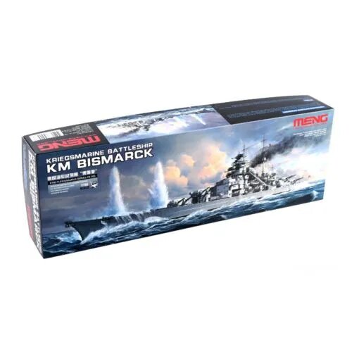 Meng Model 1/700 ps-003 Немецкий Bismarck сборная модель корабля для моделирования
