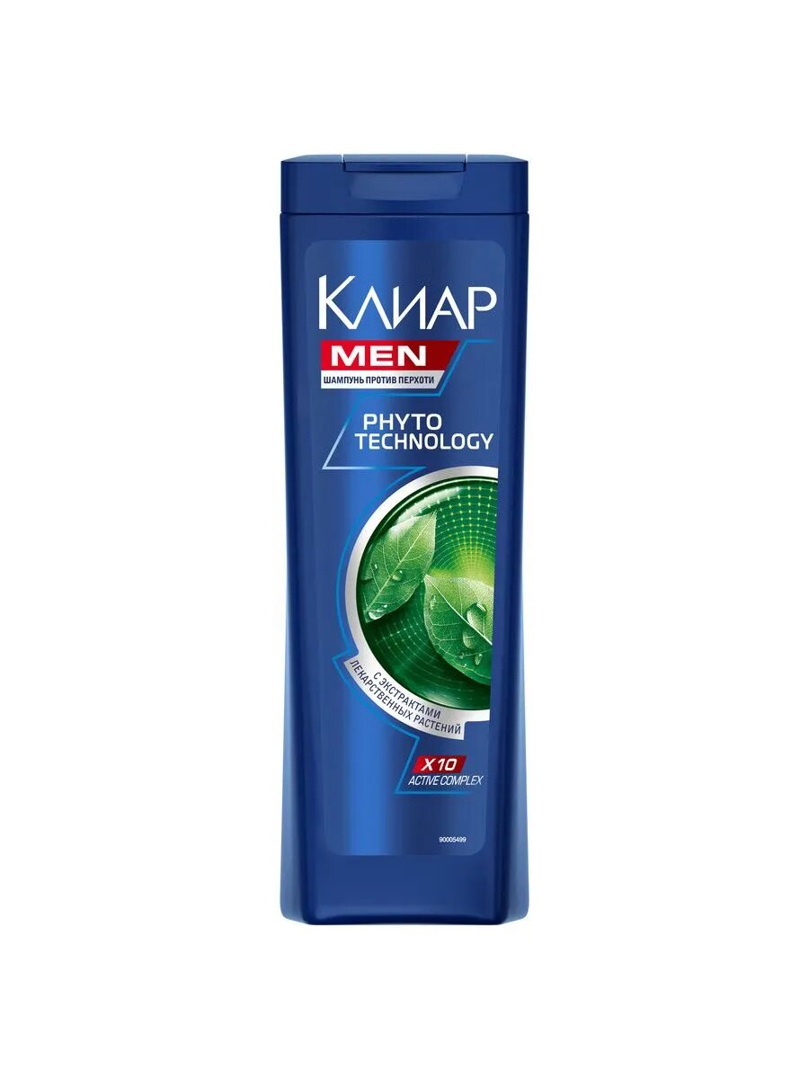 Клиар Шампунь для мужчин Men Phytotechnology, 400 мл/
