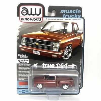 Autoworld 1:64 литой автомобиль масштабная модель(Шевроле грузовик)