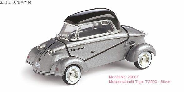 VITESSE 1/43 Литая модель автомобиля Messerschmitt Tricycle 29000