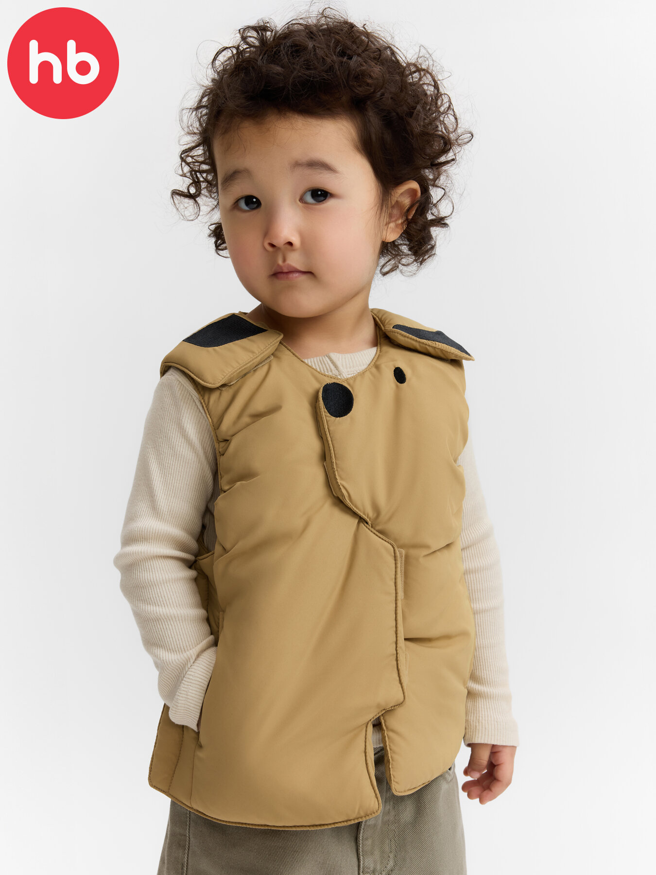 Жилет утеплённый детский