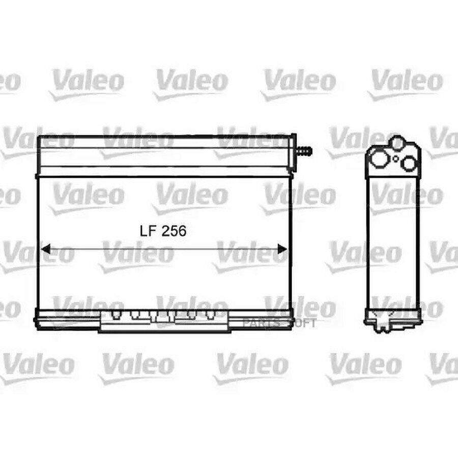 Теплообменник, от официального дистрибьютора, VALEO, артикул 812401