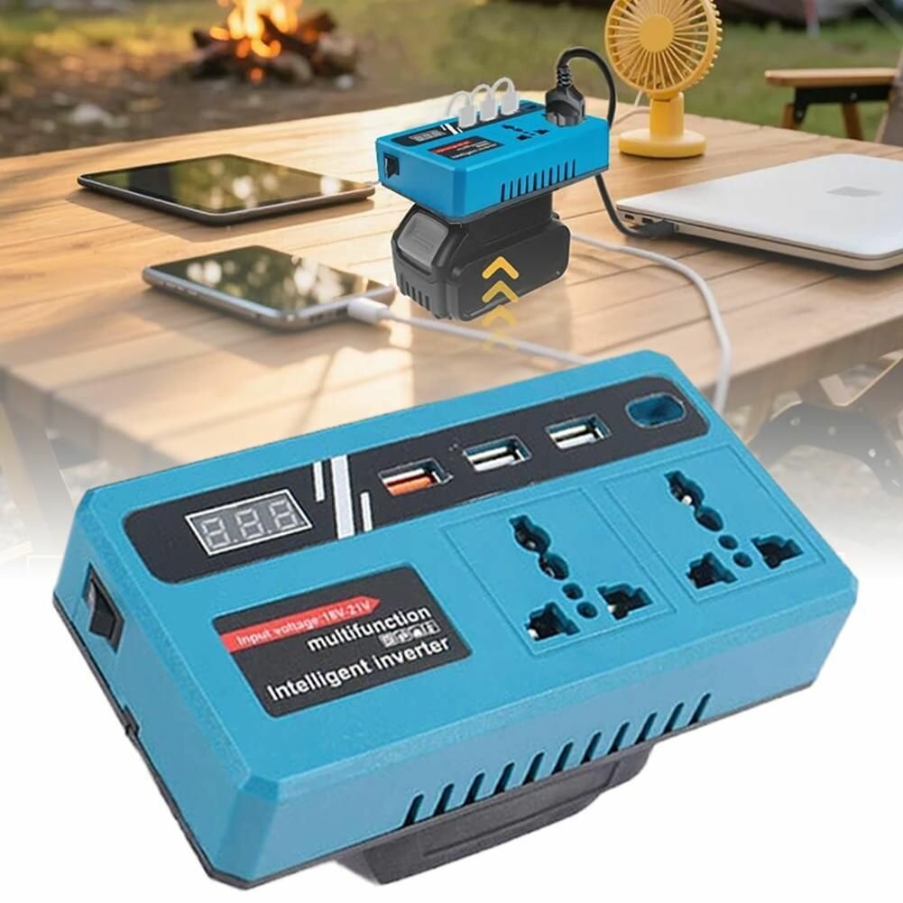 Преобразователь 18-21 В в DC220VUSB/TYPE-C DC-DC USB Type-C