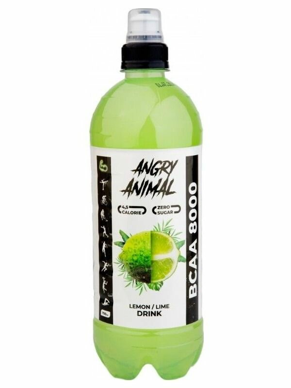 Angry Animal BCAA (700 мл.) (Лимон-Лайм)
