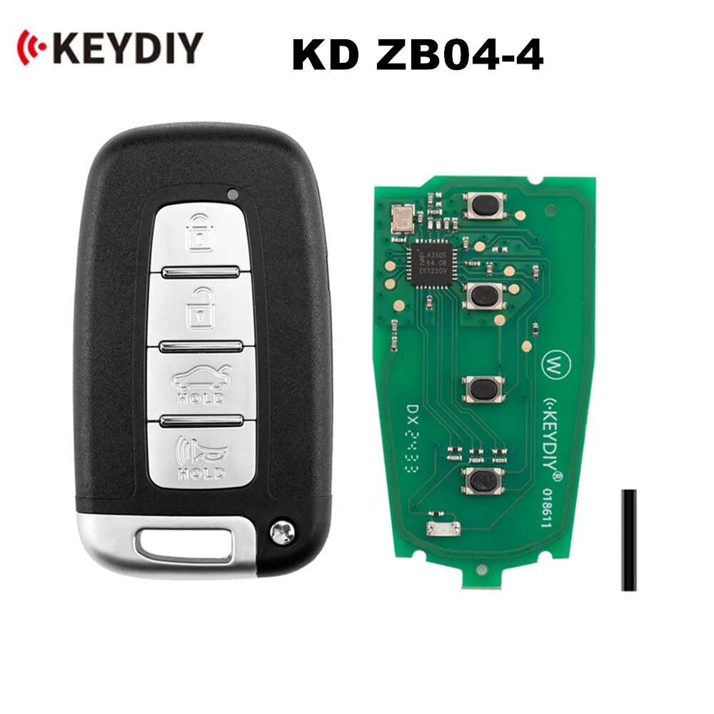 KEYDIY KD ZB04-4 2PCS, 3+1 кнопки, Hyundai