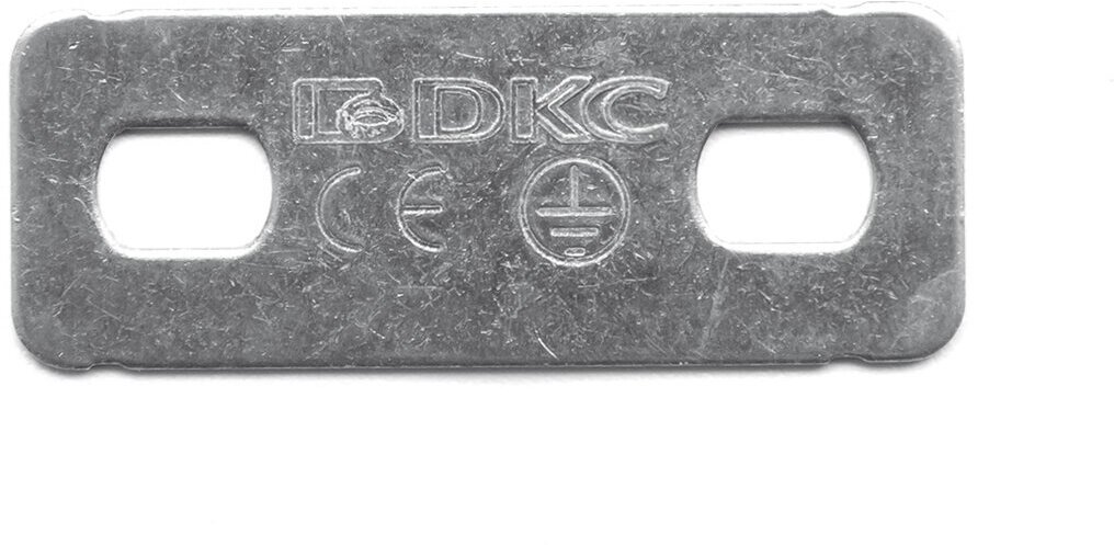 Пластина заземления DKC PTCE никелированная, длина 49 мм