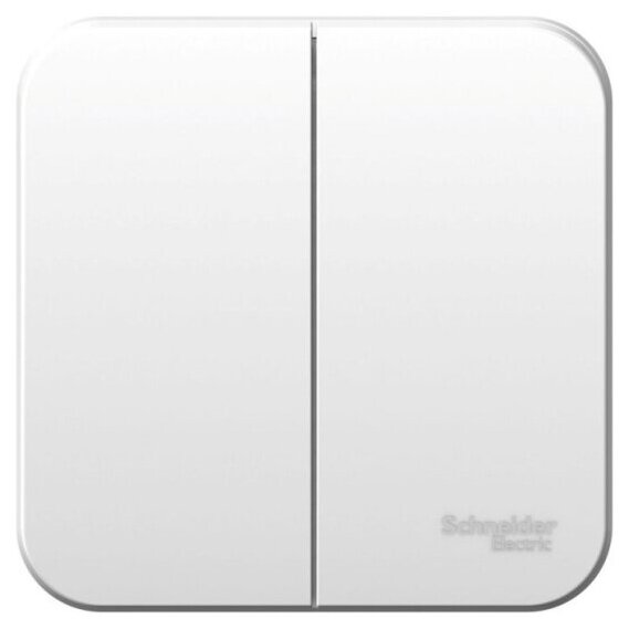 Выключатель Systeme Electric (schneider Electric) SCHNEIDER ELECTRIC BLANCA (cх.5) изол. ПЛ, 10А, 250B, белый