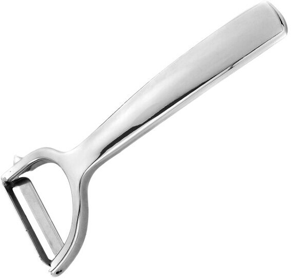 MALLONY Semplice овощечистка с горизонтальным лезвием и металлической ручкой 15х6,3х0,6см