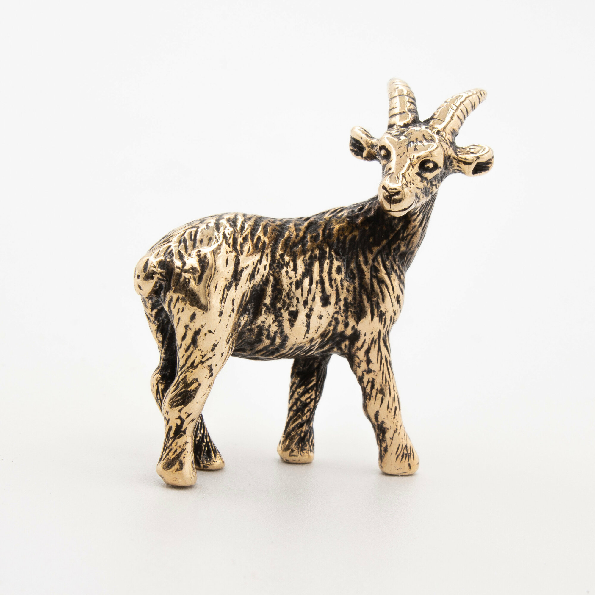 Козочка Фигурка Бронза