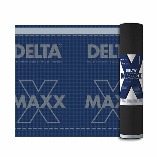 Диффузионная мембрана DELTA-MAXX X для кровли и фасада с закрытыми ...