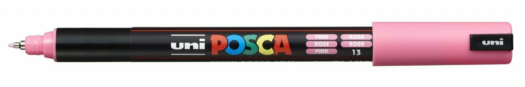 Маркер Uni POSCA PC-1MR розовый, 0,7 мм игольчатый цвет 13
