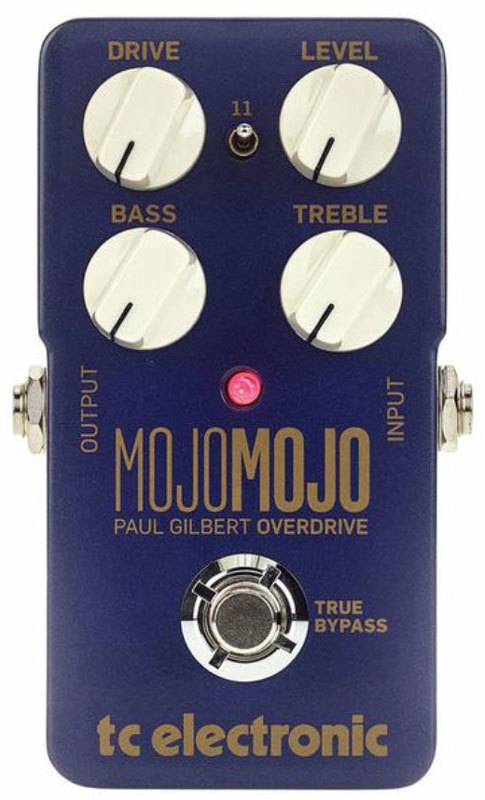TC electronic MOJOMOJO PAUL GILBERT EDITION педаль овердрайв, разработана совместно с Paul Gilbert