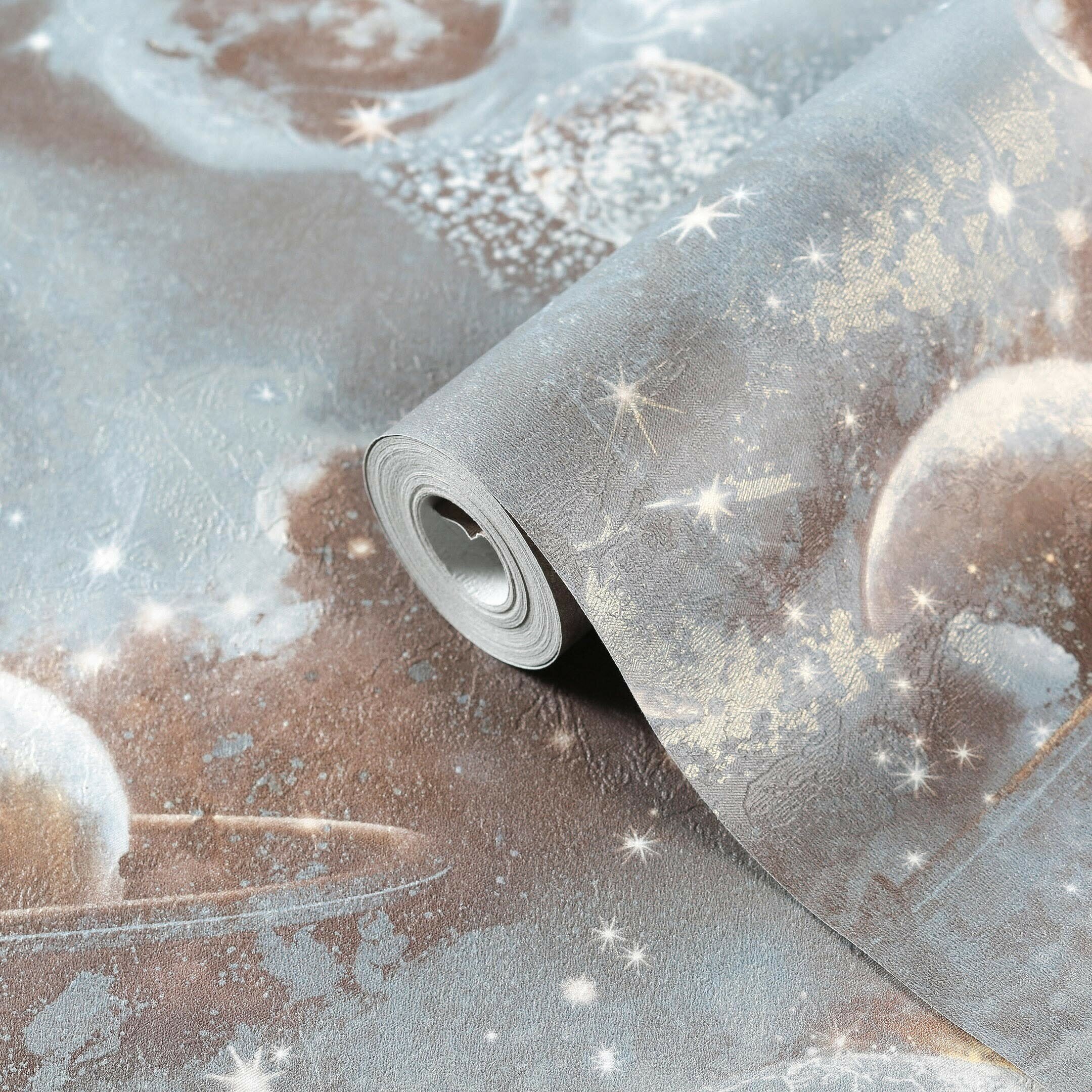 Обои бумажные Саратовские обои Космос С6 Д644-06 (0,53х10 м) Саратовские обои Д644-06