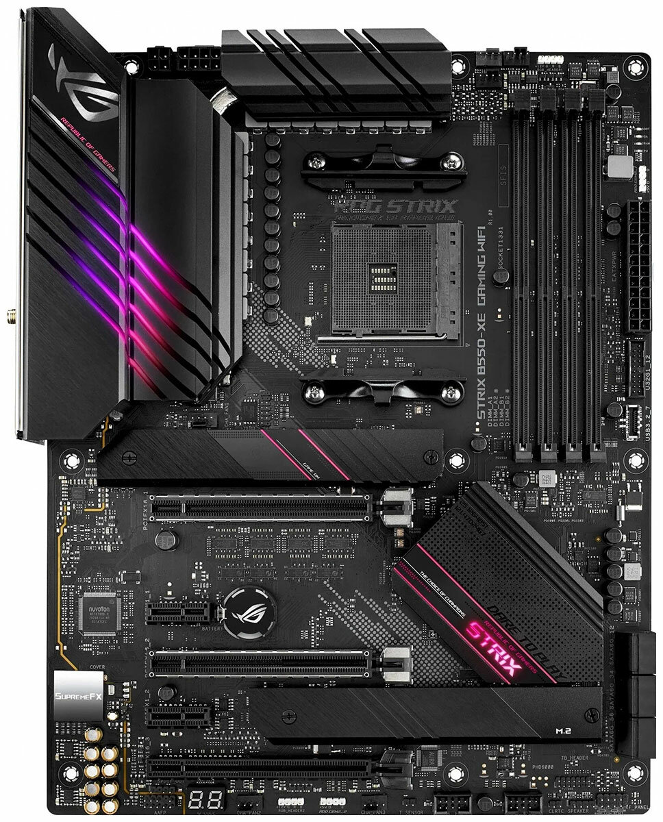 Материнская плата Asus ROG STRIX B550-XE GAMING WIFI (AM4, ATX)
