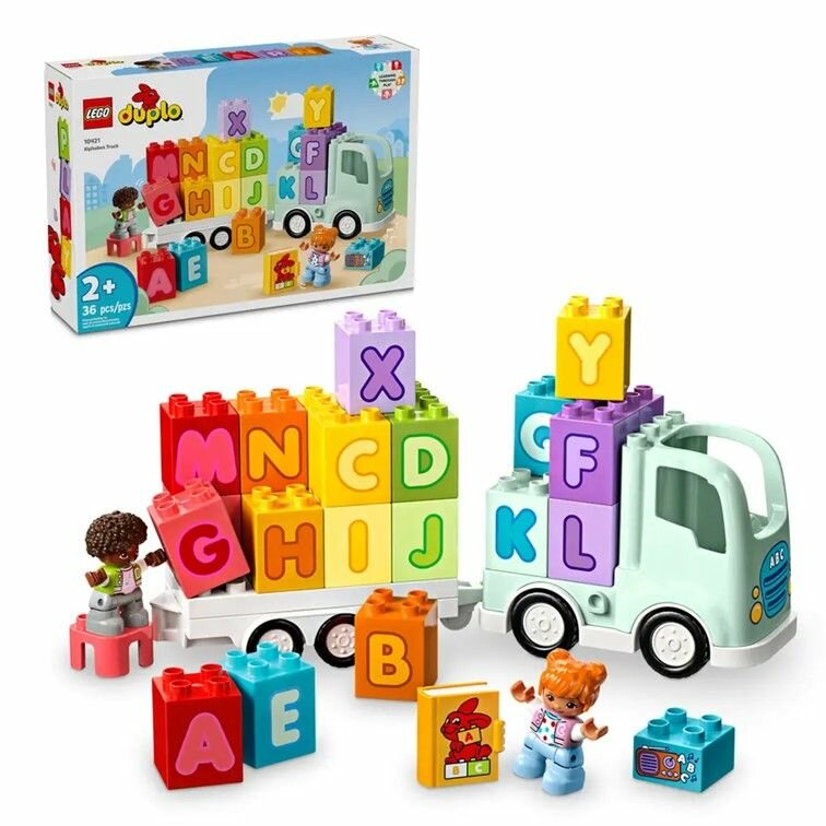 10421 Конструктор LEGO DUPLO Alphabet Truck Алфавитный грузовик 36 деталей