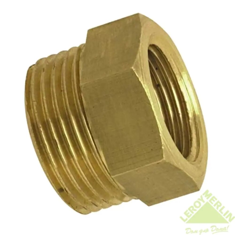 Муфта переходная 3/4 x 3/8 дюйма наружная-внутренняя резьба