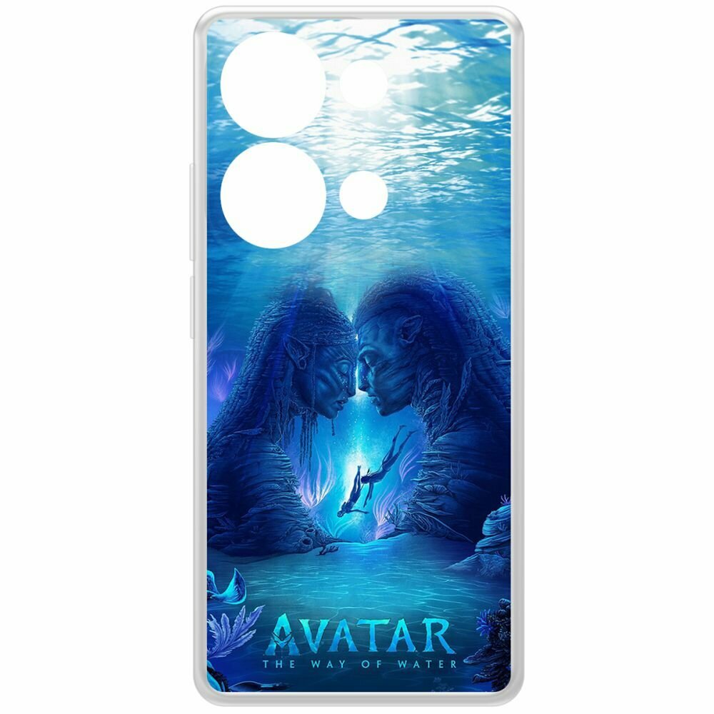 Чехол-накладка Krutoff Clear Case Аватар - Рифы для Xiaomi Redmi Note 13 Pro 4G