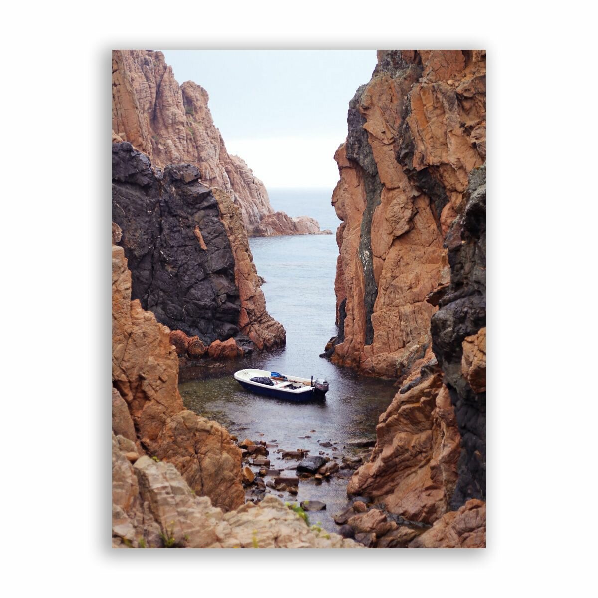 Постер, плакат на бумаге / Природа Испании - Море / Размер 30 x 40 см