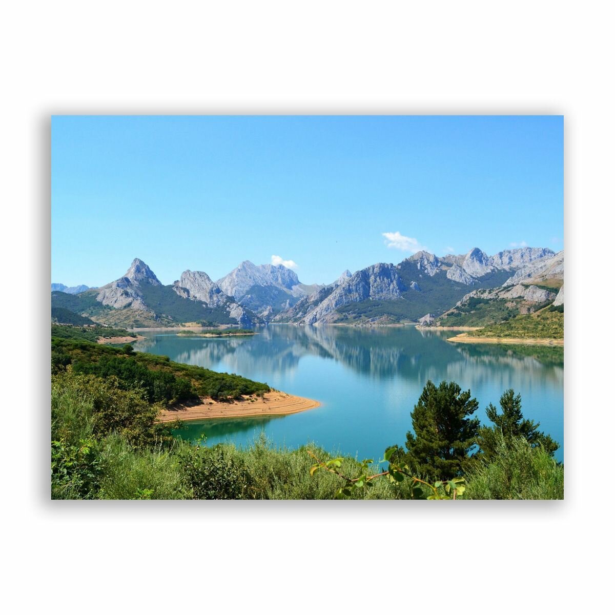 Постер, плакат на бумаге / Природа Испании - Пейзаж / Размер 30 x 40 см