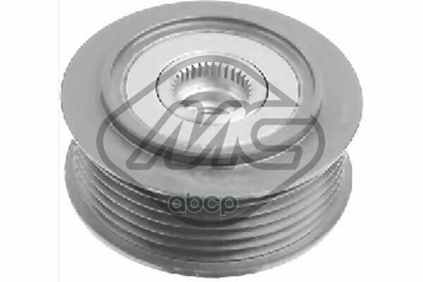 Шкив генератора VOL S60/V70/XC70 160A/VW T4 2.4D/2.5D/TDI 99-04 шт. METALCAUCHO арт. 04998