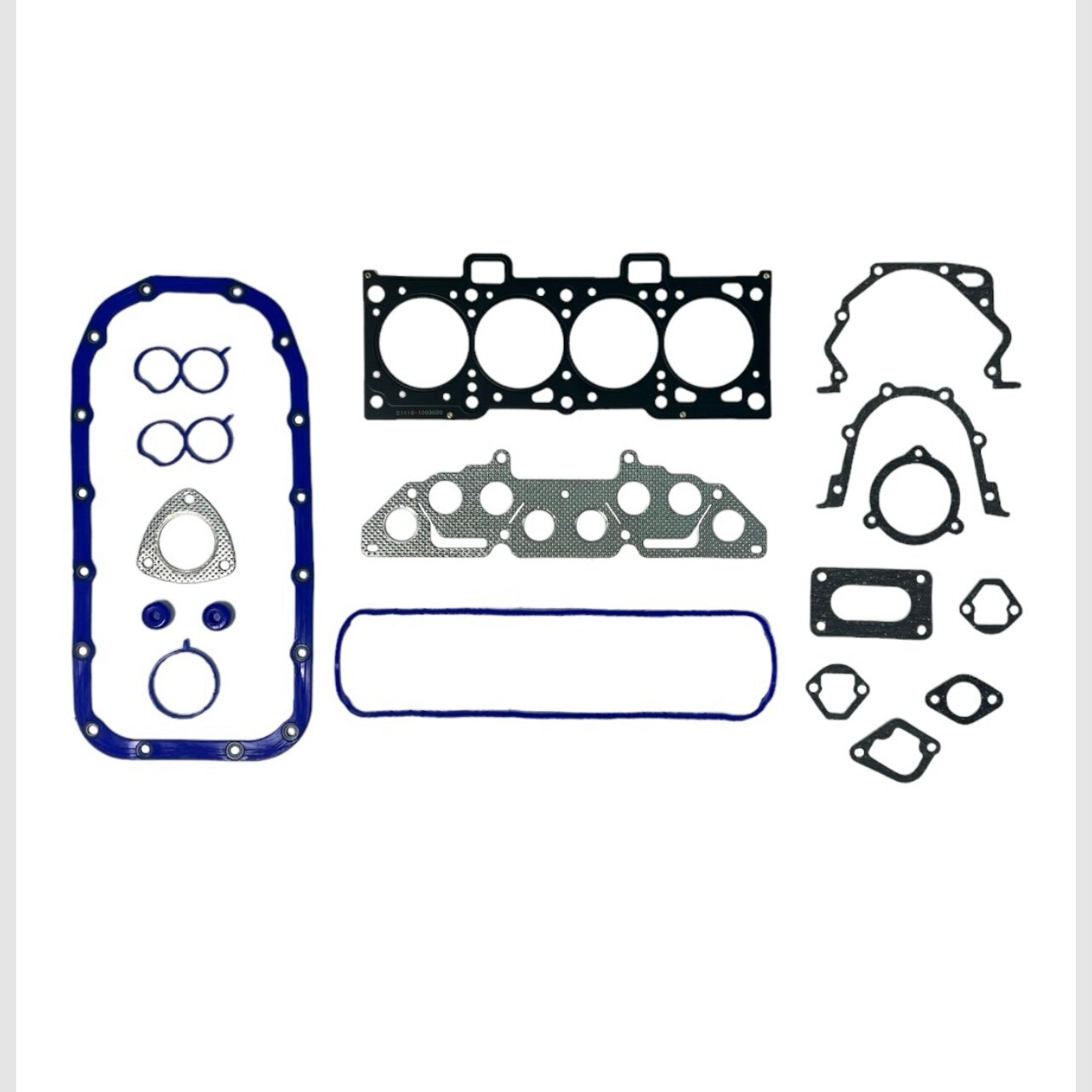 Комплект прокладок для ремонта двигателя а/м ВАЗ 21116, ВАЗ 11186 (Лада-Гранта), 1.6 м3, 8 клап, d 82-84