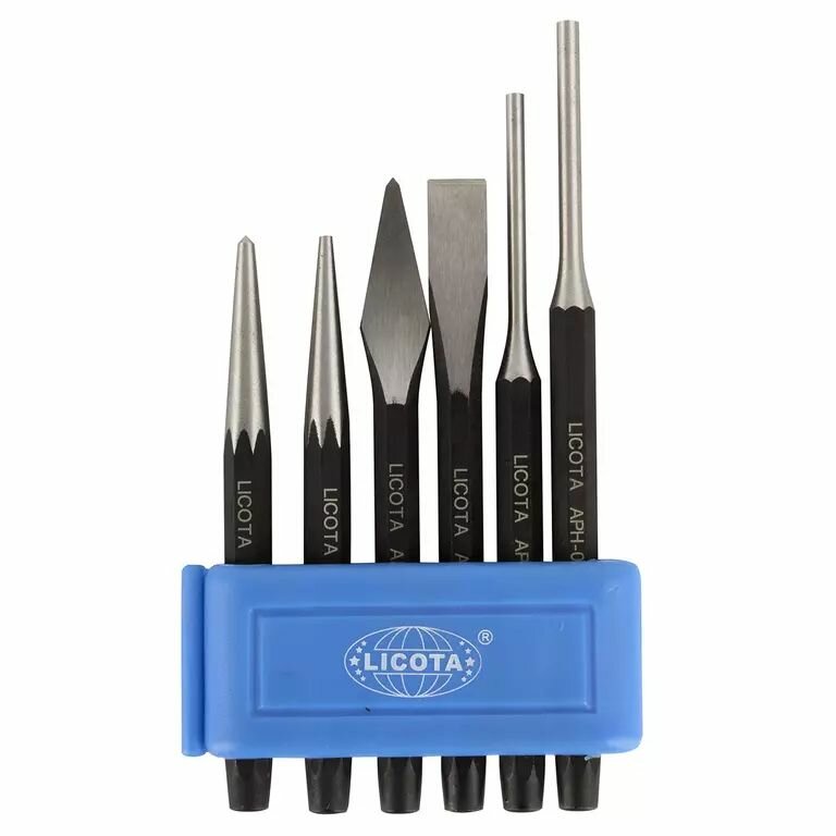 Набор ударно-режущего инструмента 6 пр. Licota APH-10003