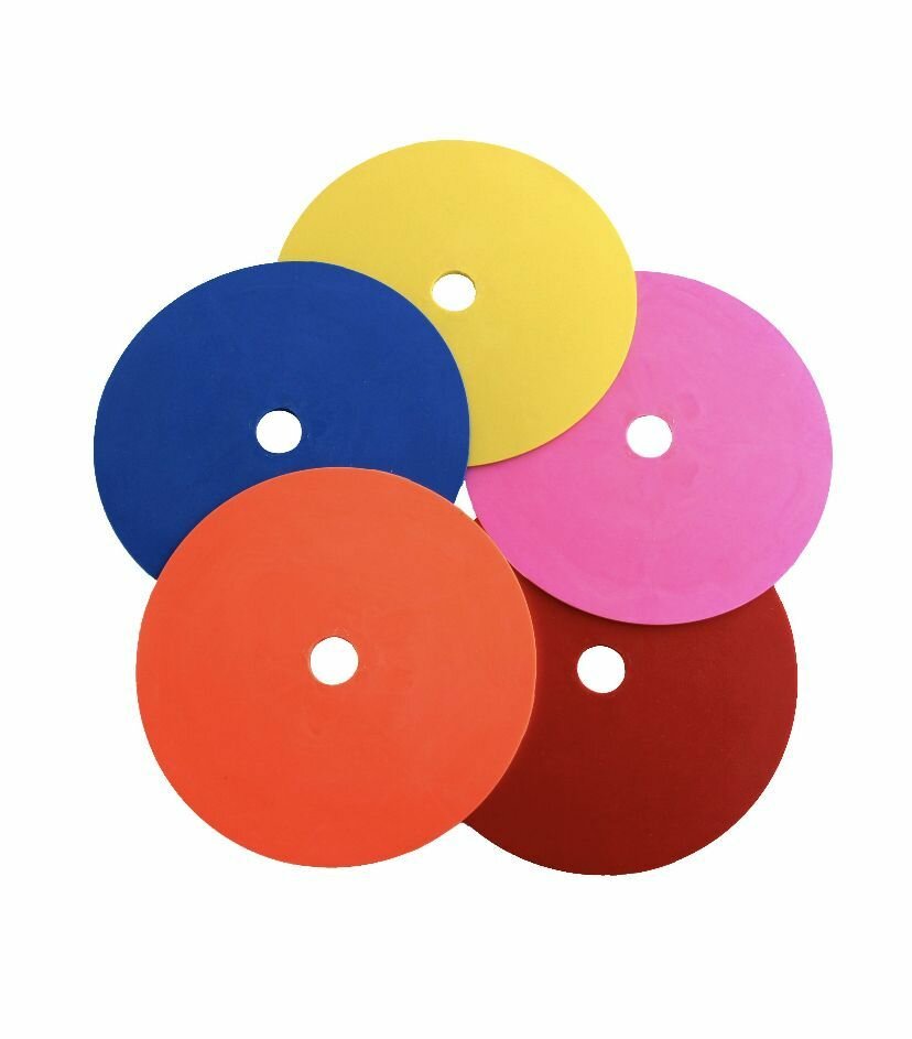 Фишки разметочные, резиновые, комплект 10 штук.