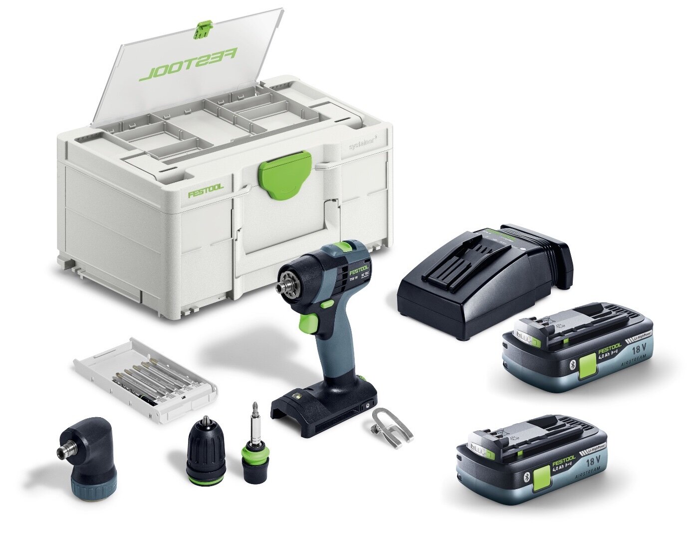 Аккумуляторная дрель-шуруповерт Festool TXS 18 C 4,0-Set