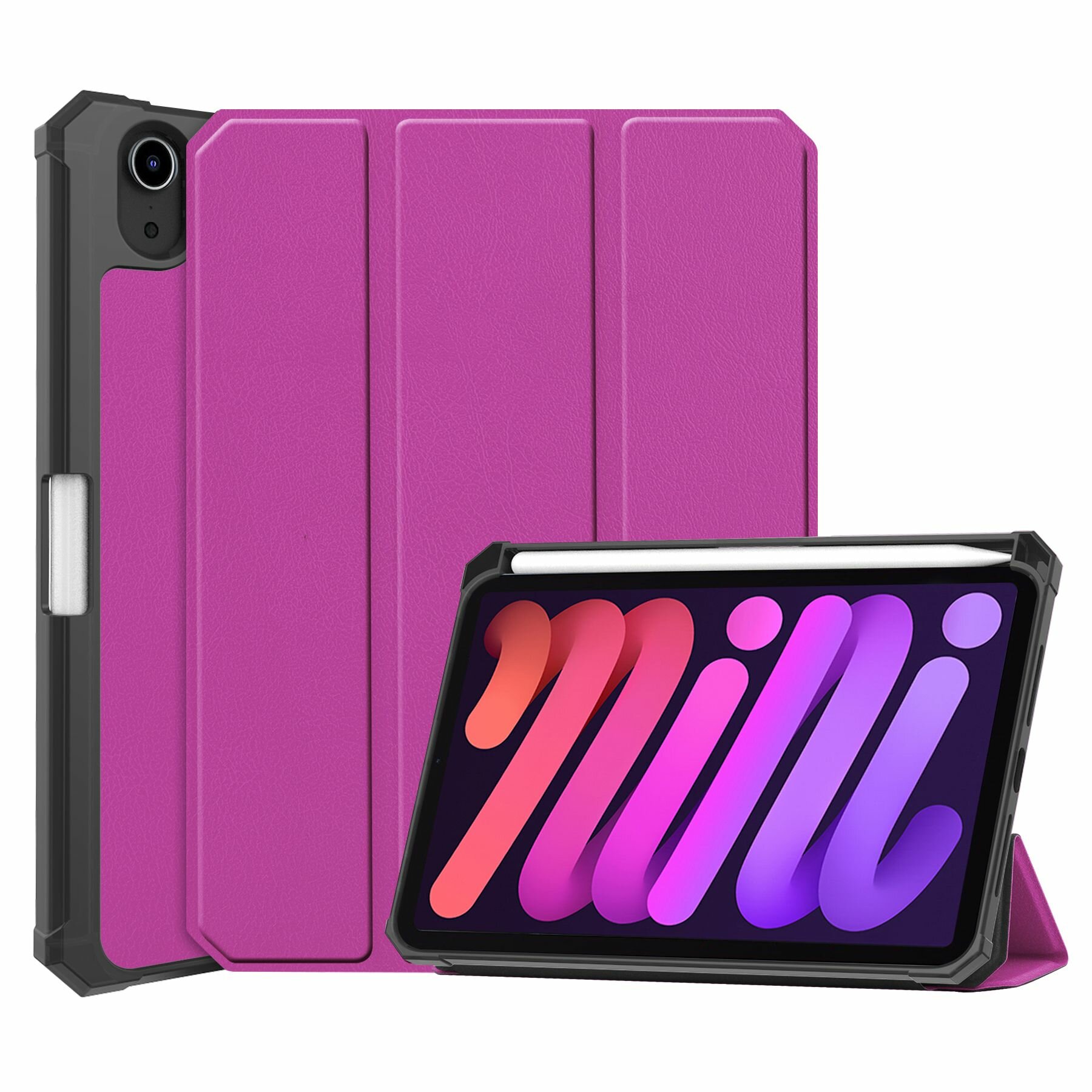 Чехол для iPad mini 6 / A17 Pro фиолетовый TPU