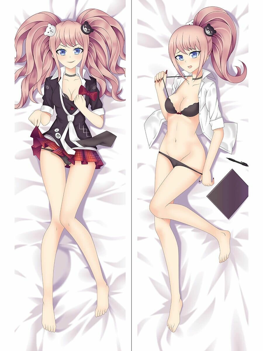 Наволочка дакимакура Джунко Эношима из Данганронпа арт. D0186, 150x50