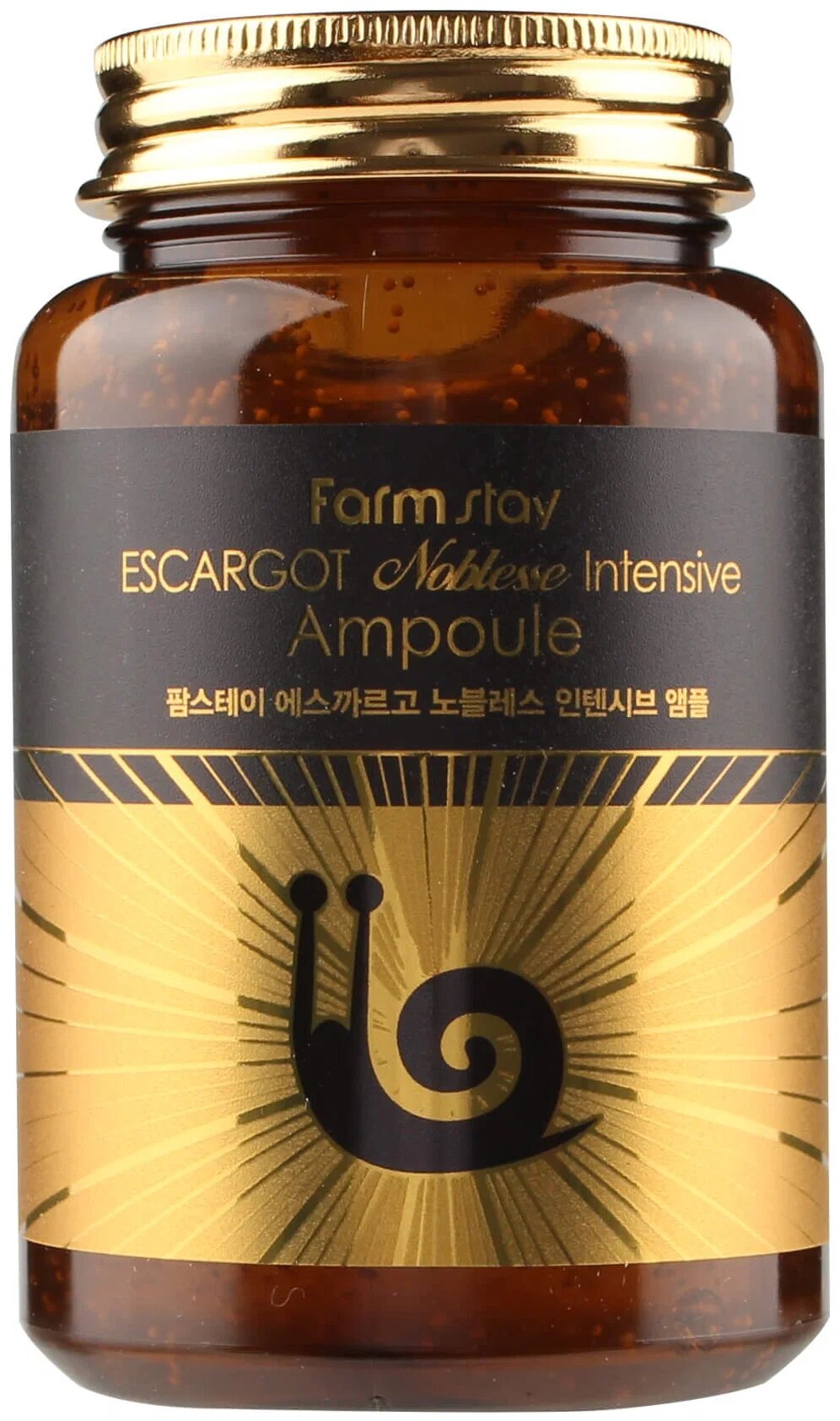 Сыворотка FarmStay Skin Care Escargot Noblesse Intensive Ampoule, Сыворотка с муцином королевской улитки, 250 мл
