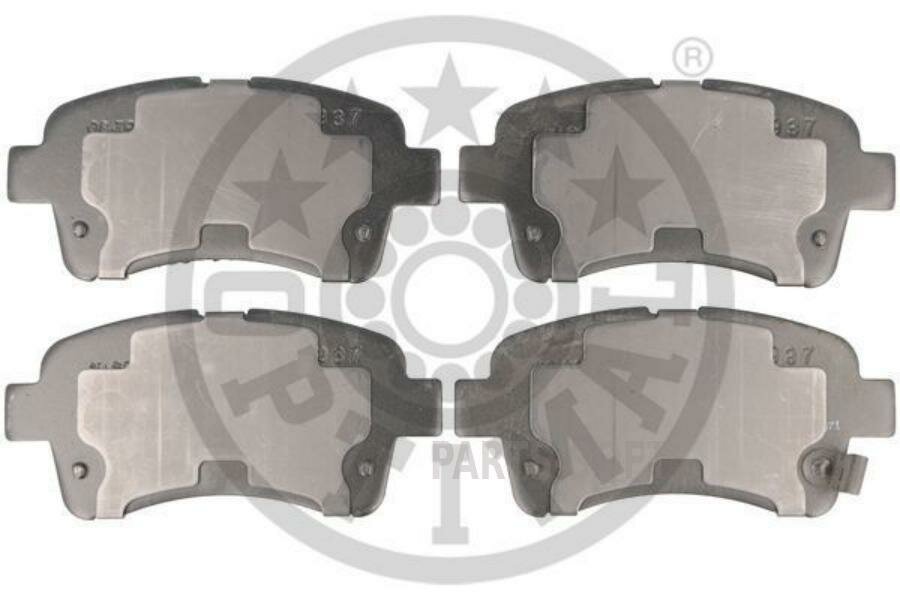 Колодки тормозные дисковые комплект SUZUKI: LIANA (ER RH_) Optimal арт. bp-12376