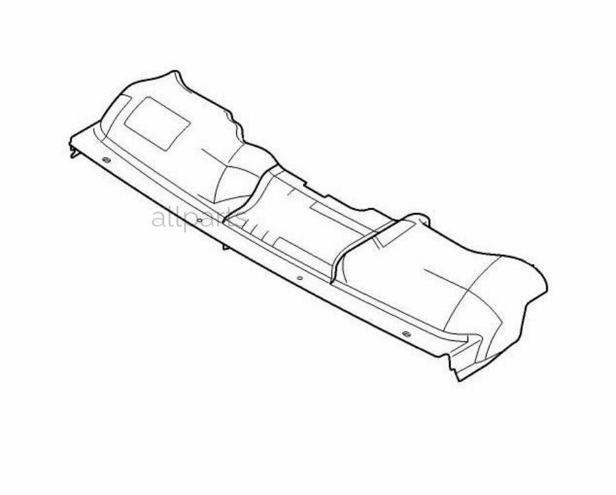 FORD 1492993 Дефлектор радиатора верхний